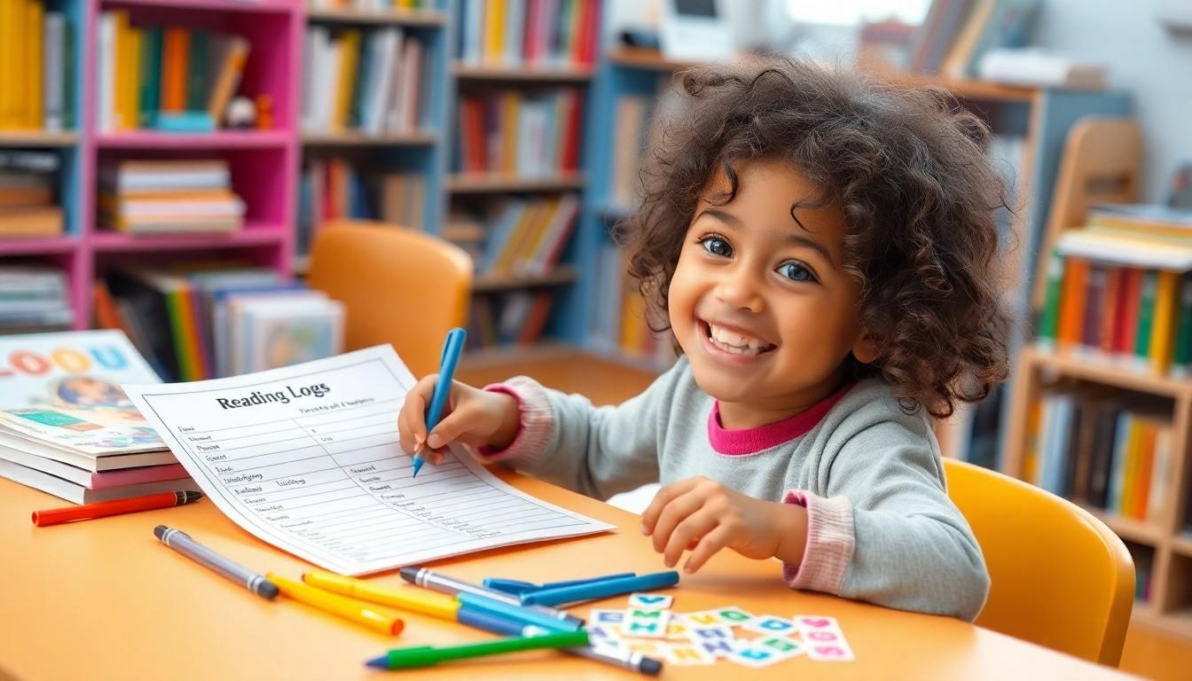 Reading Log for Kids Printable: Transform Your Child’s Reading Journey ...